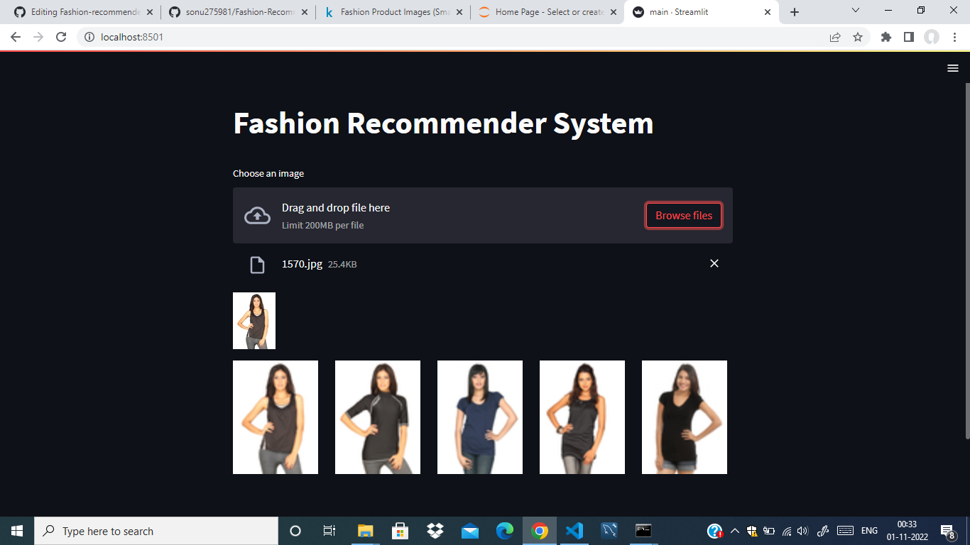 GitHub - sid81/Fashion-recommended-system