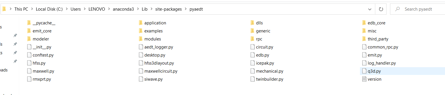 Bug located in ...module 'pyaedt' has no attribute 'downloads' · Issue ...