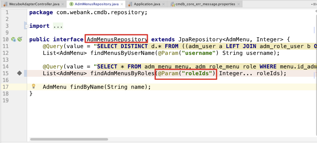 dev 分支启动后，访问报错，repository 缺少@Param 参数 · Issue #1156 · WeBankPartners/we ...