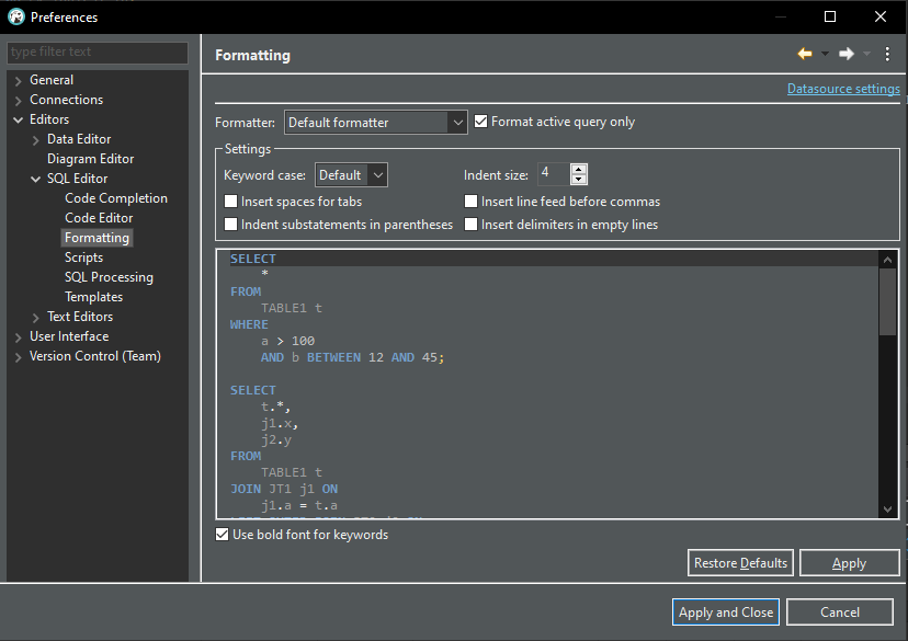 SQL execution with Inline double-dash comment · Issue #15282 · dbeaver ...