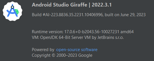 Old version of Android Studio is showing as installed when using "winget upgrade" command ...