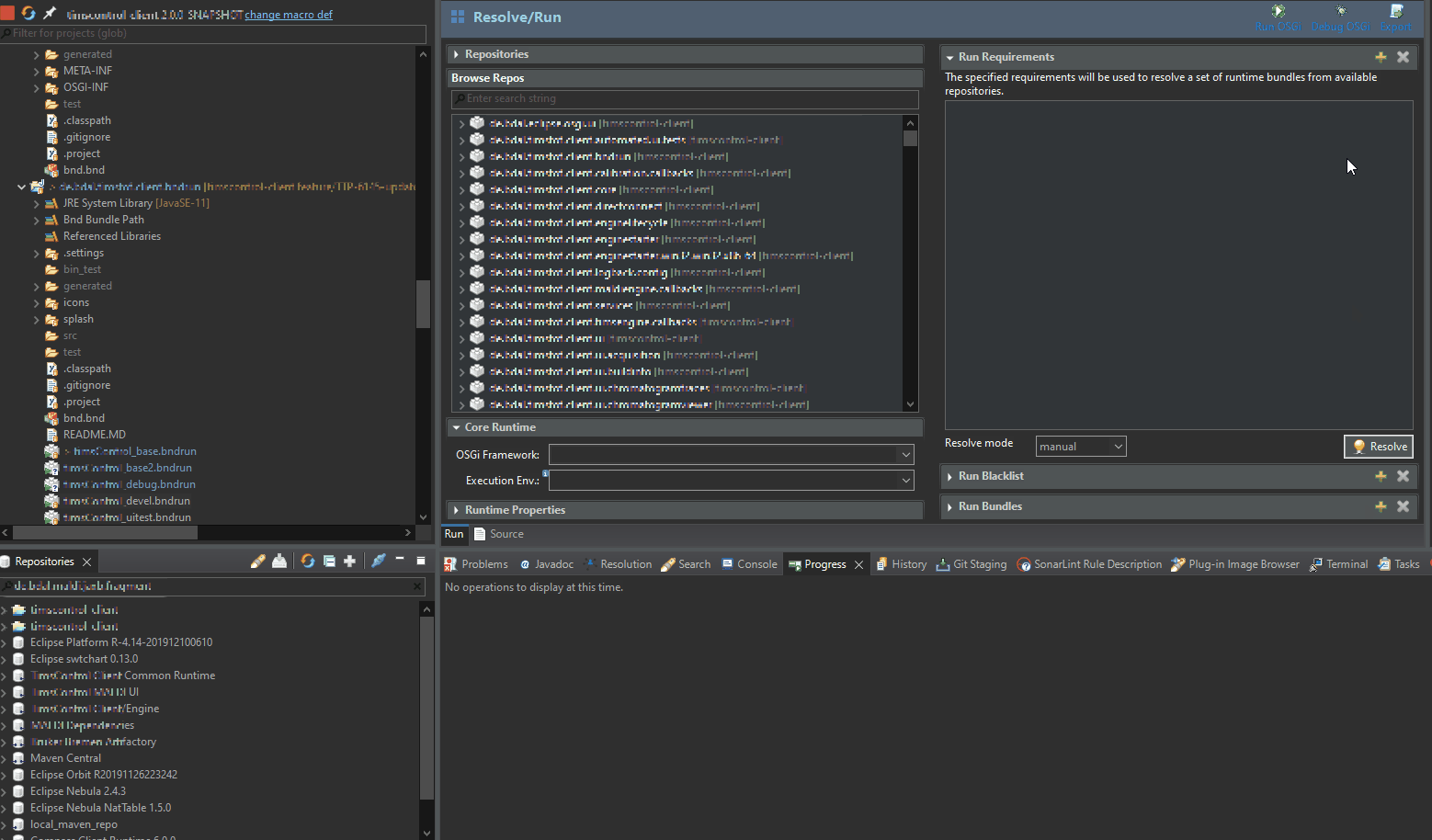 Repositories are duplicated after final launch validation · Issue #4933 · bndtools/bnd · GitHub