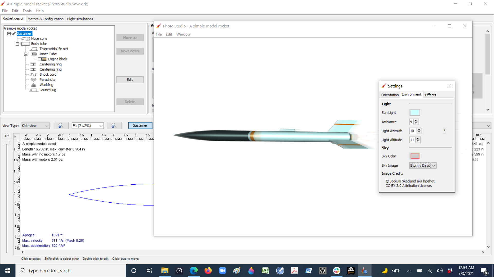 Bug: Photo Studio Stormy Days sky image anomaly · Issue #977 · openrocket/openrocket · GitHub
