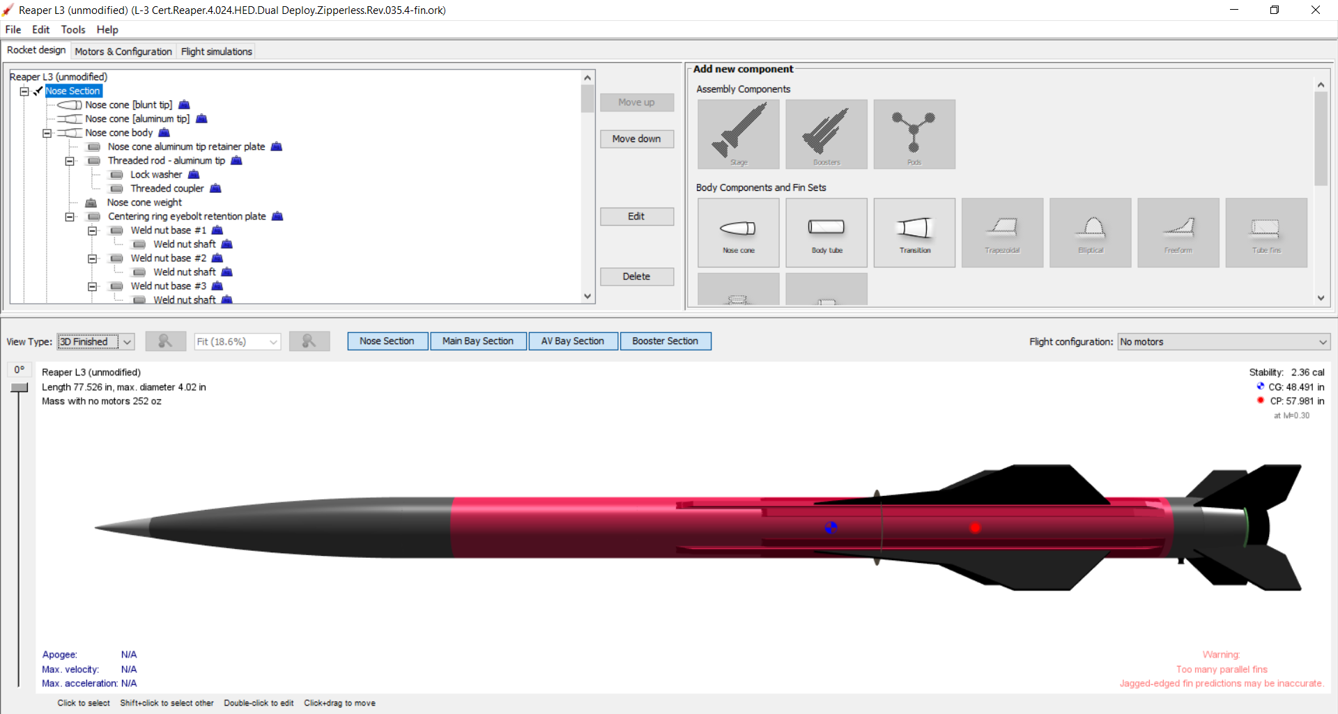 3D using Windows is intermittent · Issue #989 · openrocket/openrocket · GitHub