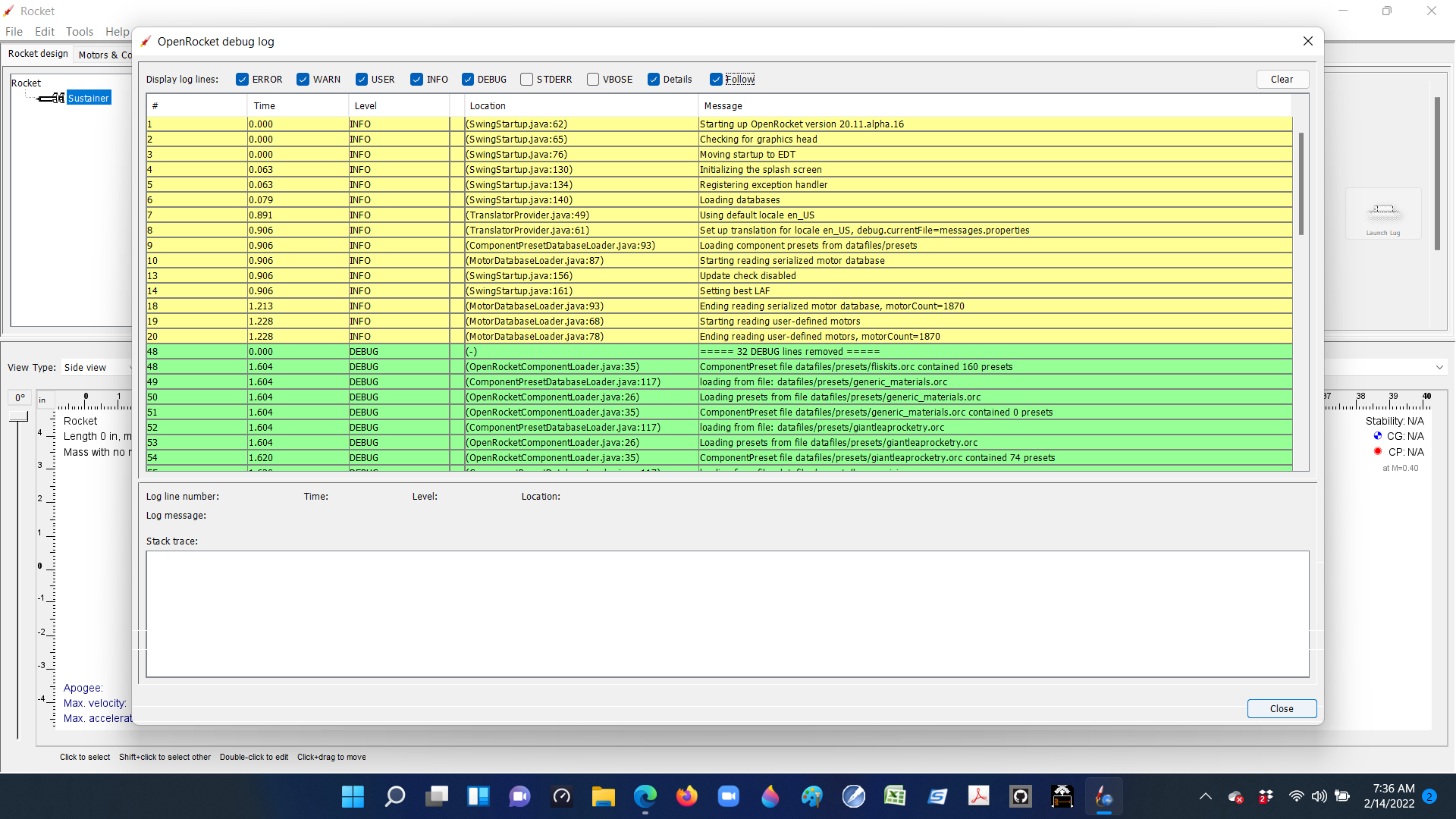 [bug] Debug Log Dialog Is So Large As To Extend Beyond The Screen Edge · Issue 1130