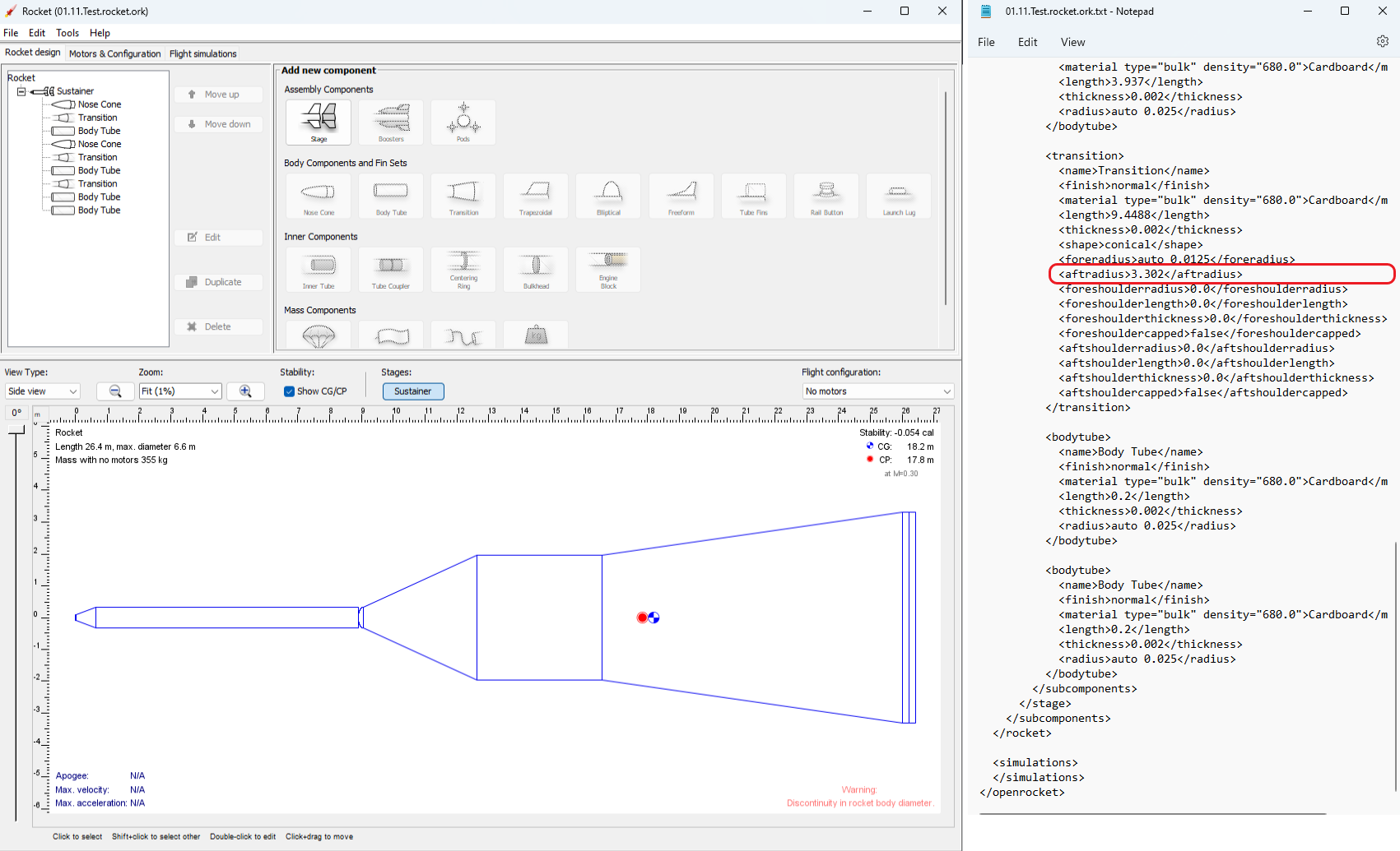 (beta 5): Opening file causes stack overflow error · Issue #1857 · openrocket/openrocket · GitHub