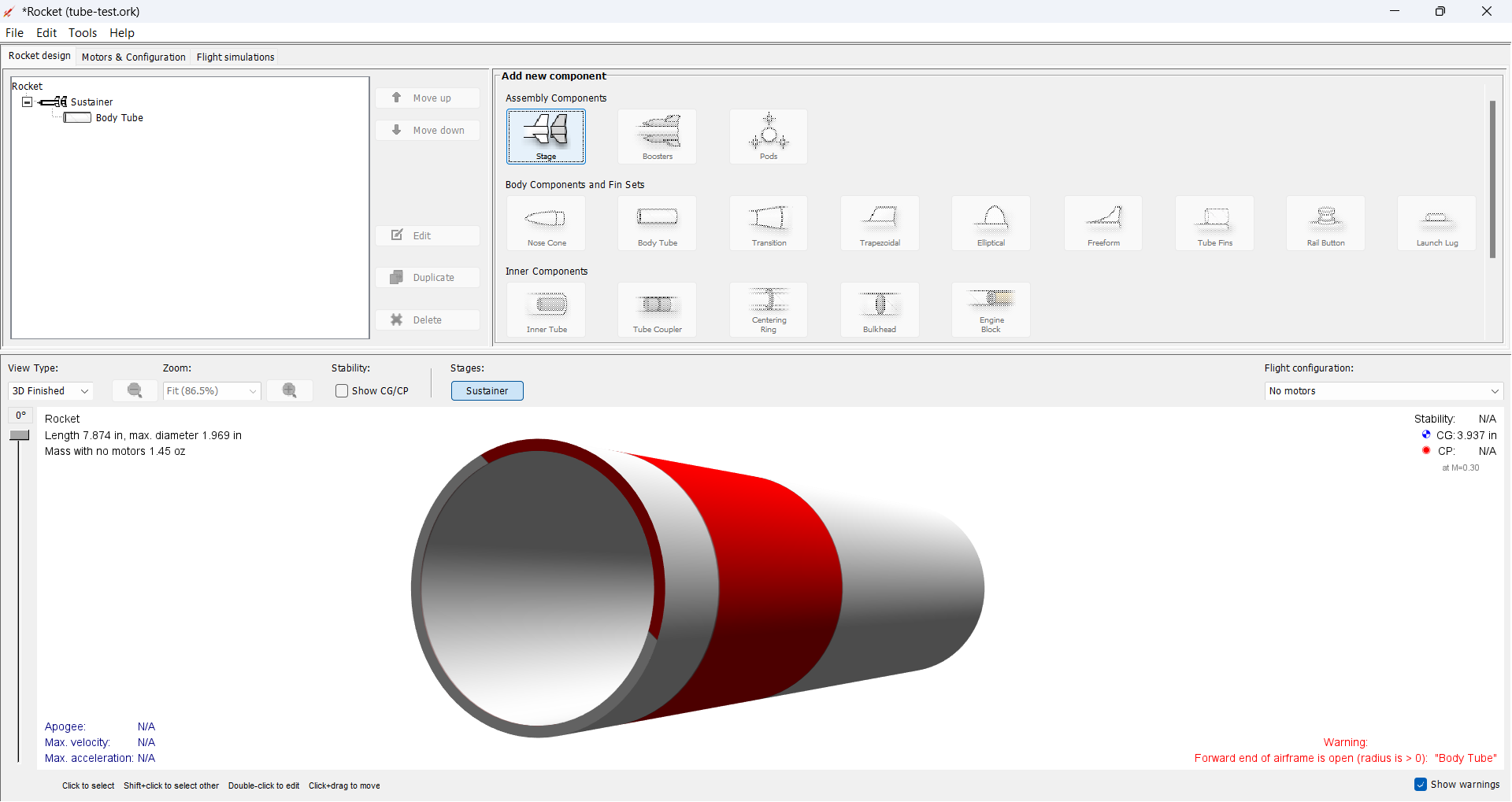 Tube decal should not be applied to the edge · Issue #2107 · openrocket/openrocket · GitHub