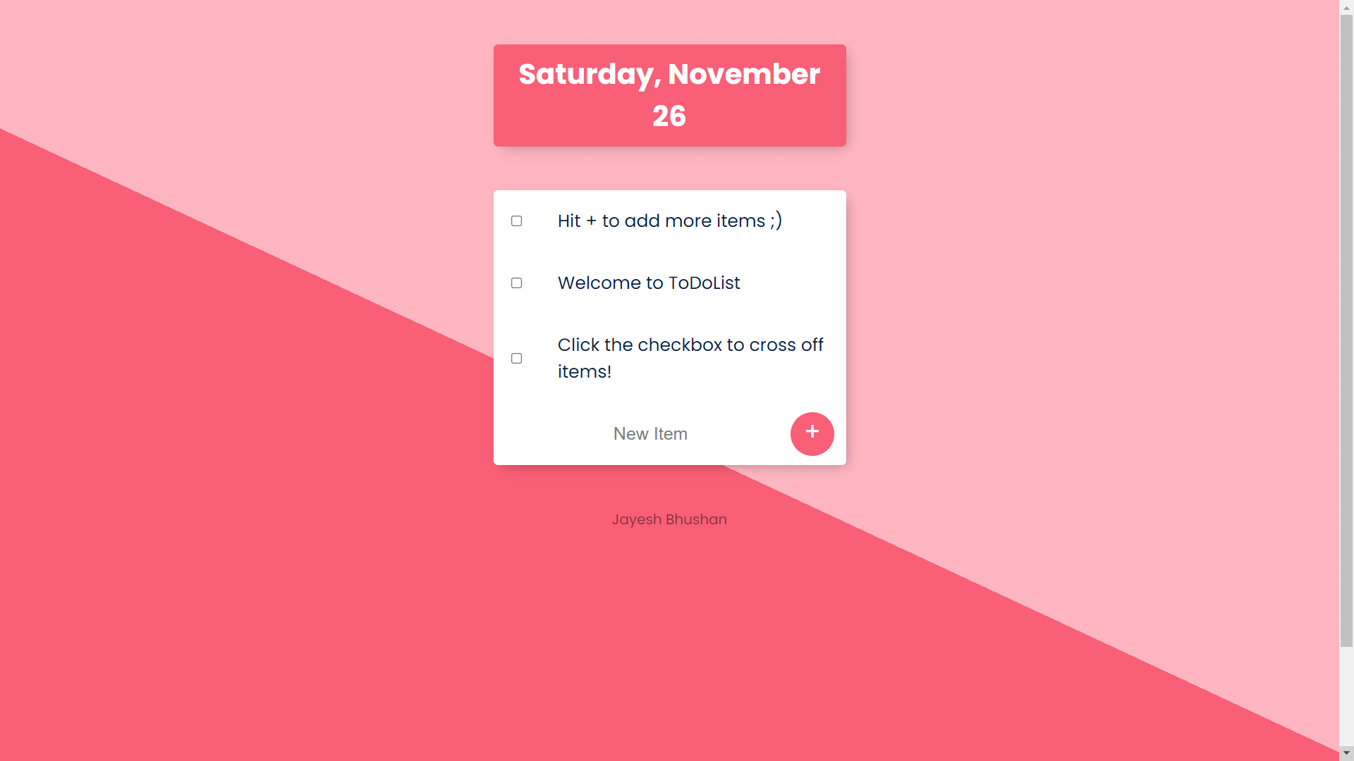 GitHub - jayPreak/todoList