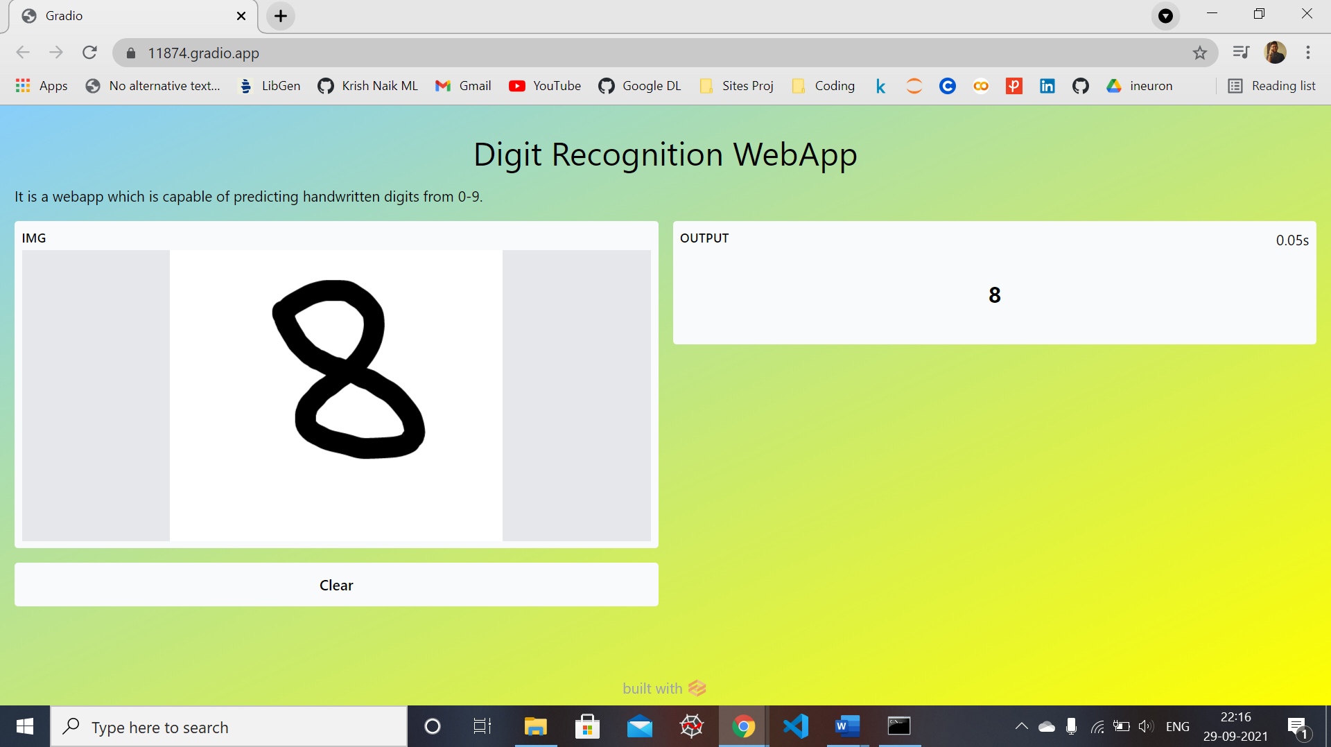 GitHub - debanjan611/Digit-Recognition-Using-CNN-and-Gradio