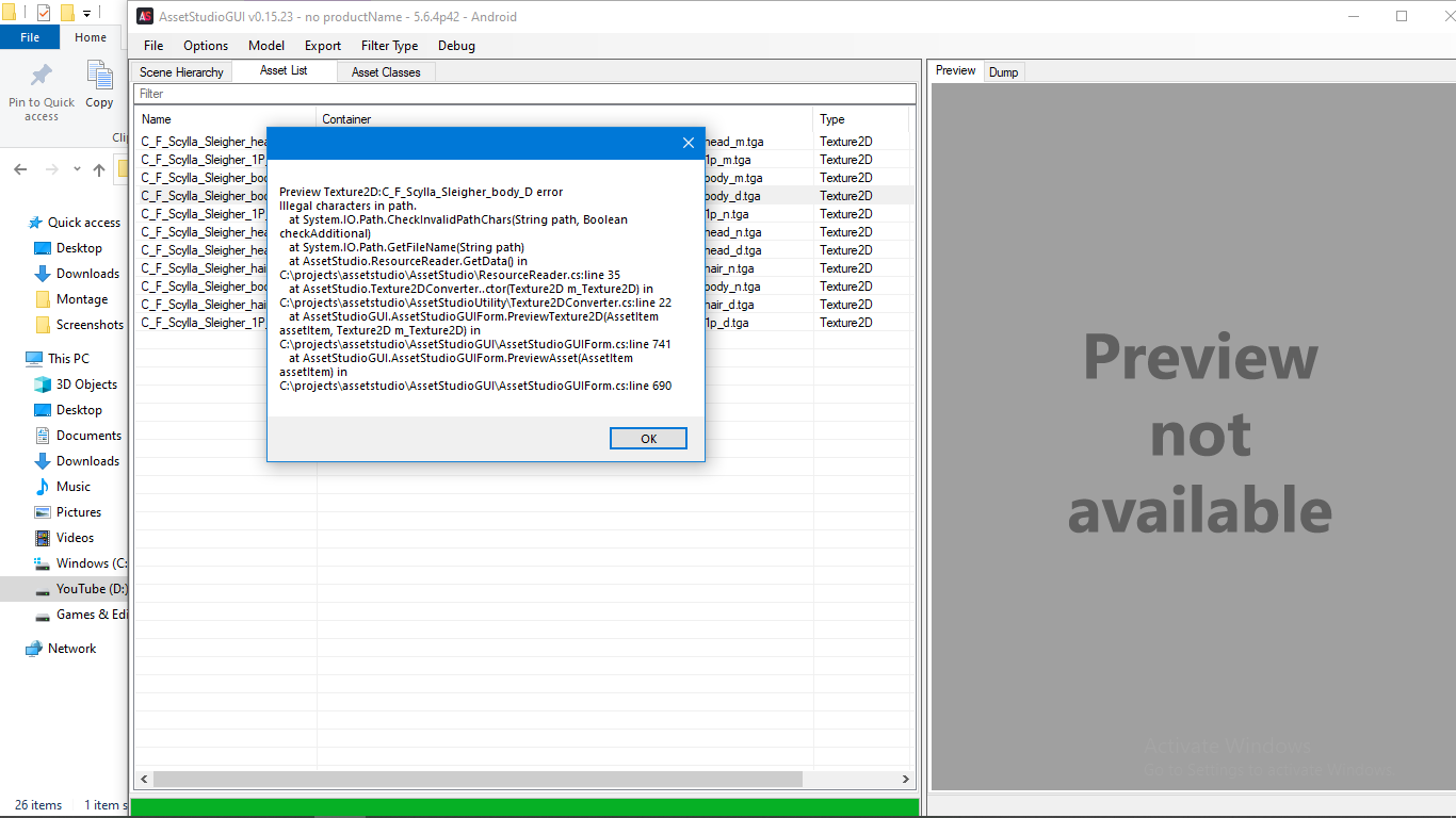 TEXTURE2D EXPORTING ISSUE · Issue #671 · Perfare/AssetStudio · GitHub