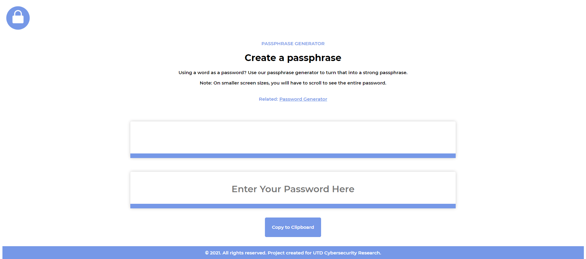 GitHub - aksharaganapathi/passlock: Passlock: UTDCS Cybersecurity Research Final Project