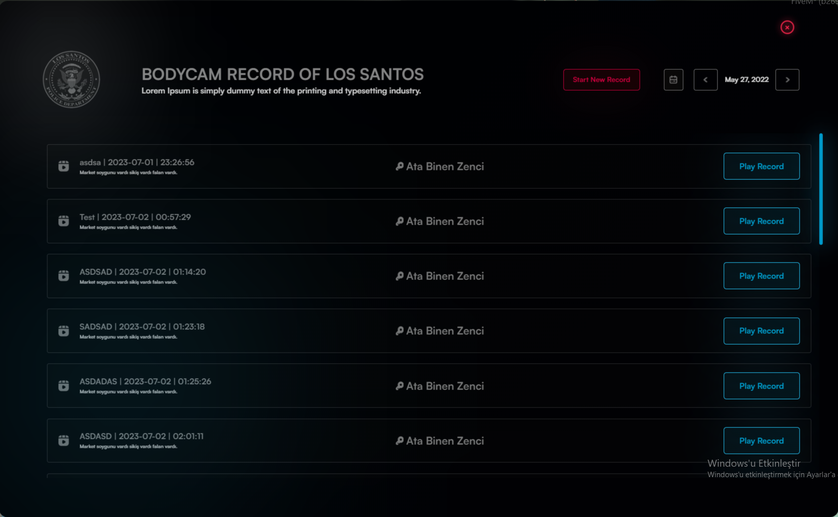 GitHub - mb-later/CAS-Bodycam: Bodycam Real time video recording script