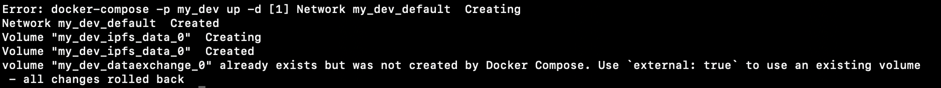 Unable to remove old volumes and it makes new stack failed to be started. · Issue #754 ...