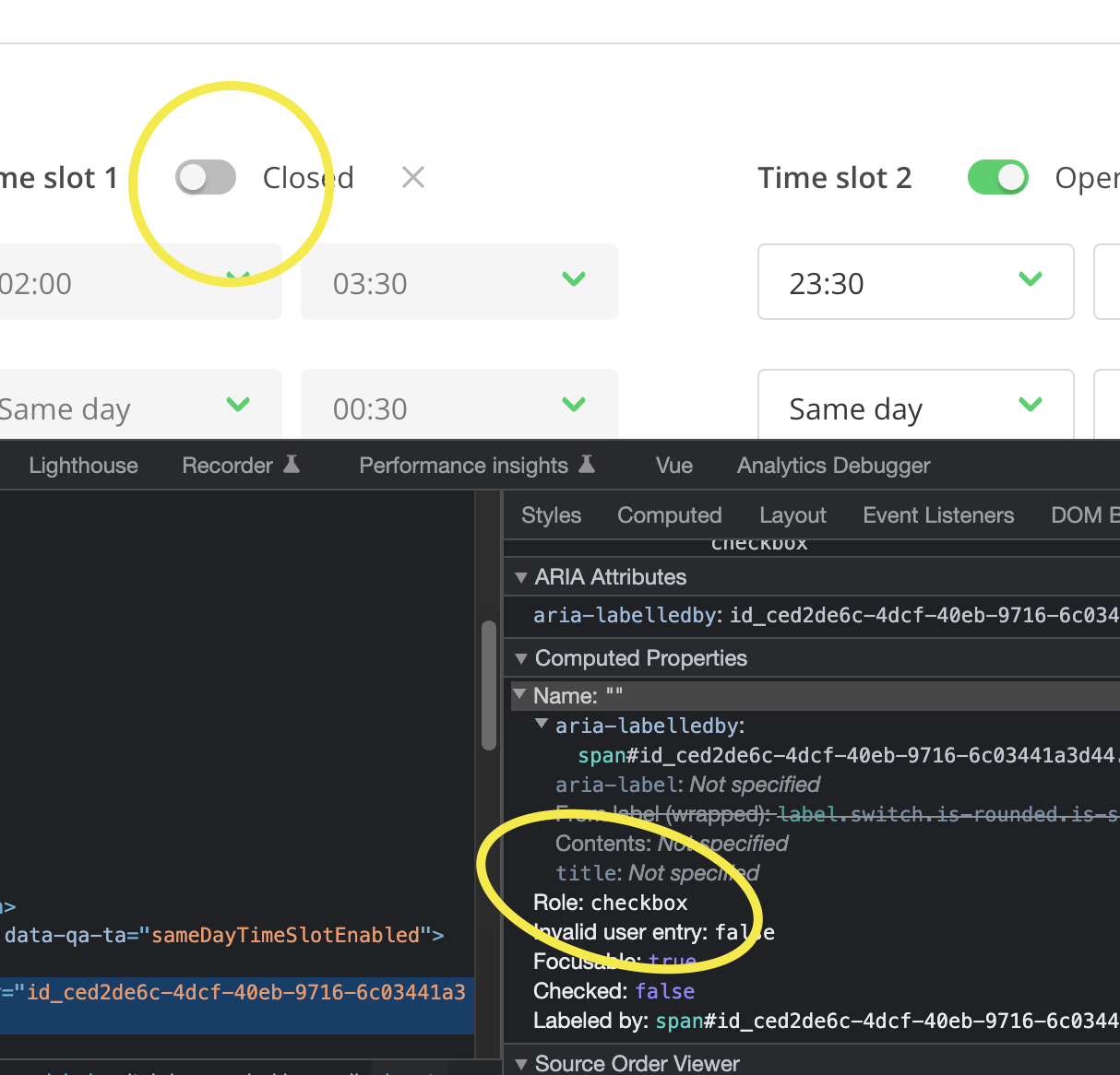 Missing role="switch" attribute on component · Issue #484 · oruga-ui/oruga · GitHub
