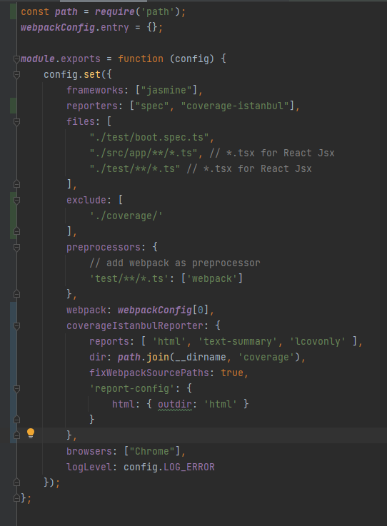 Types (flow) error when use coverage · Issue #3778 · karma-runner/karma · GitHub