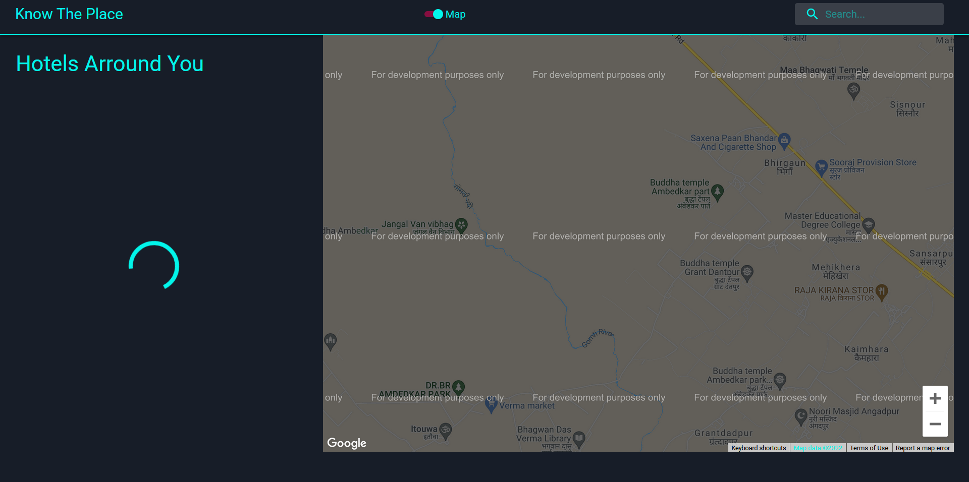 GitHub - kushagra-aa/know-the-place: Travel Buddy, helps user to know places near them