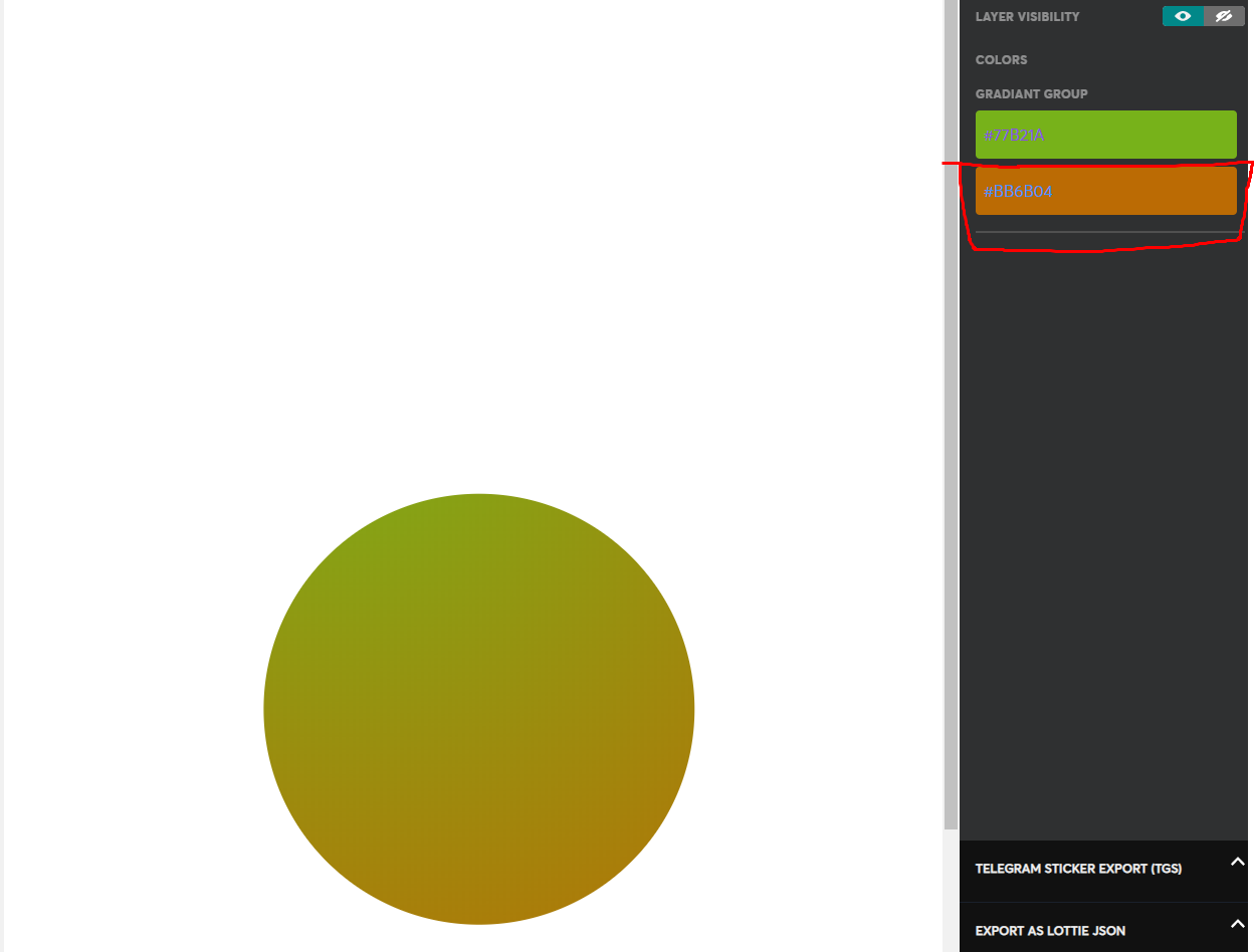 I can't modify the gradient with the lottie editor. · Issue #1602 · airbnb/lottie-android · GitHub