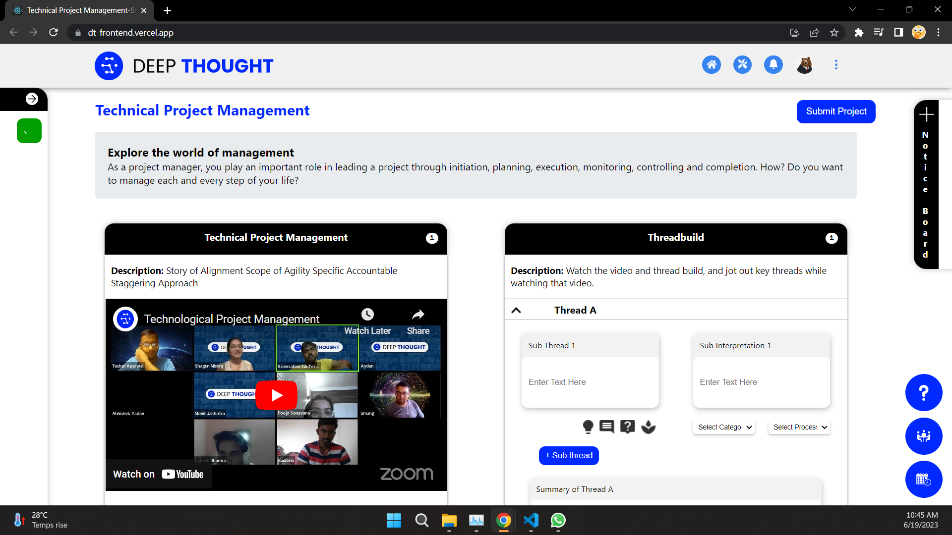 GitHub - whydecode/dt-frontend
