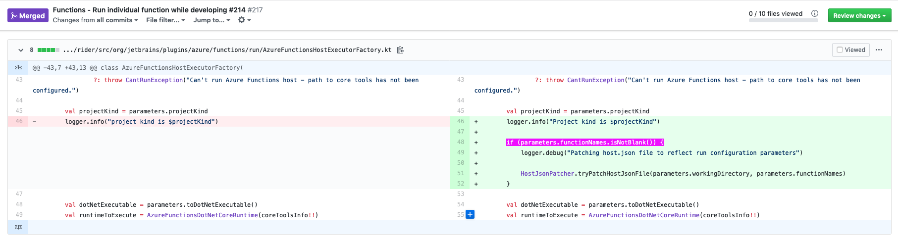 Debugging An Entire Function App Is No Longer Possible · Issue 1527 · Azureazure Functions