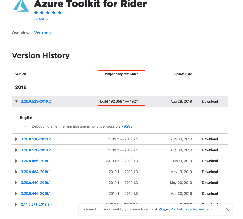 Debugging an entire function app is no longer possible · Issue #238 · JetBrains/azure-tools-for ...