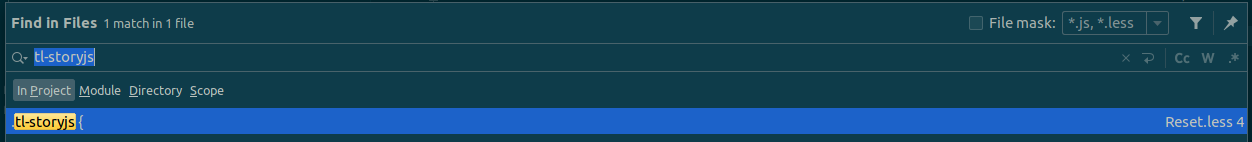 `Reset.less` isn't used by the library · Issue #734 · NUKnightLab/TimelineJS3 · GitHub