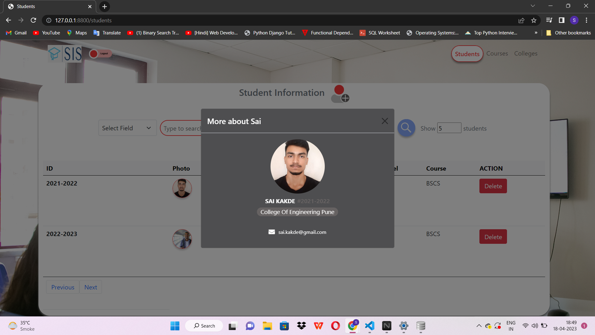 GitHub - saikakde/student_infromation_system GitHub - saikakde/student_infromation_system