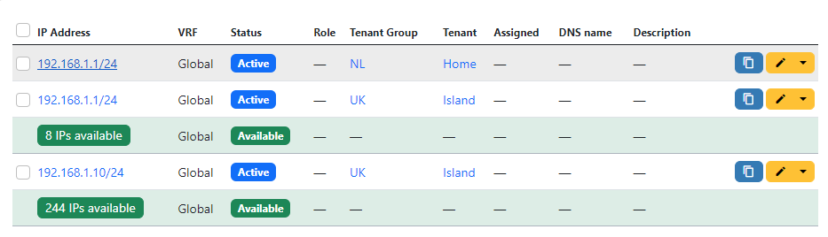 Show used IP addresses of Tenant/vlan only · Issue #13903 · netbox-community/netbox · GitHub