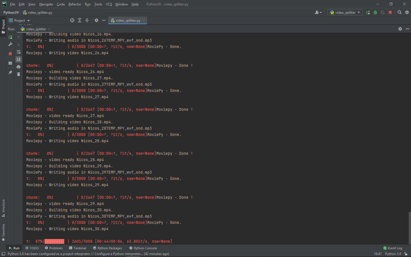 GitHub - the-pythonist/video_splitter: Split your videos with ease :-)