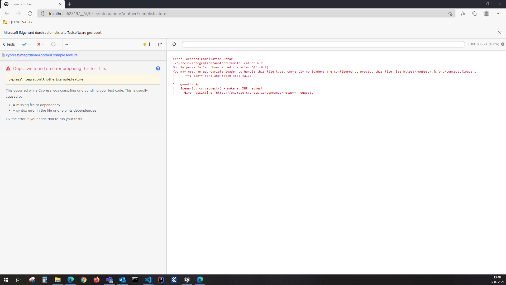 Tags currently not compiling at all · Issue #513 · badeball/cypress-cucumber-preprocessor · GitHub