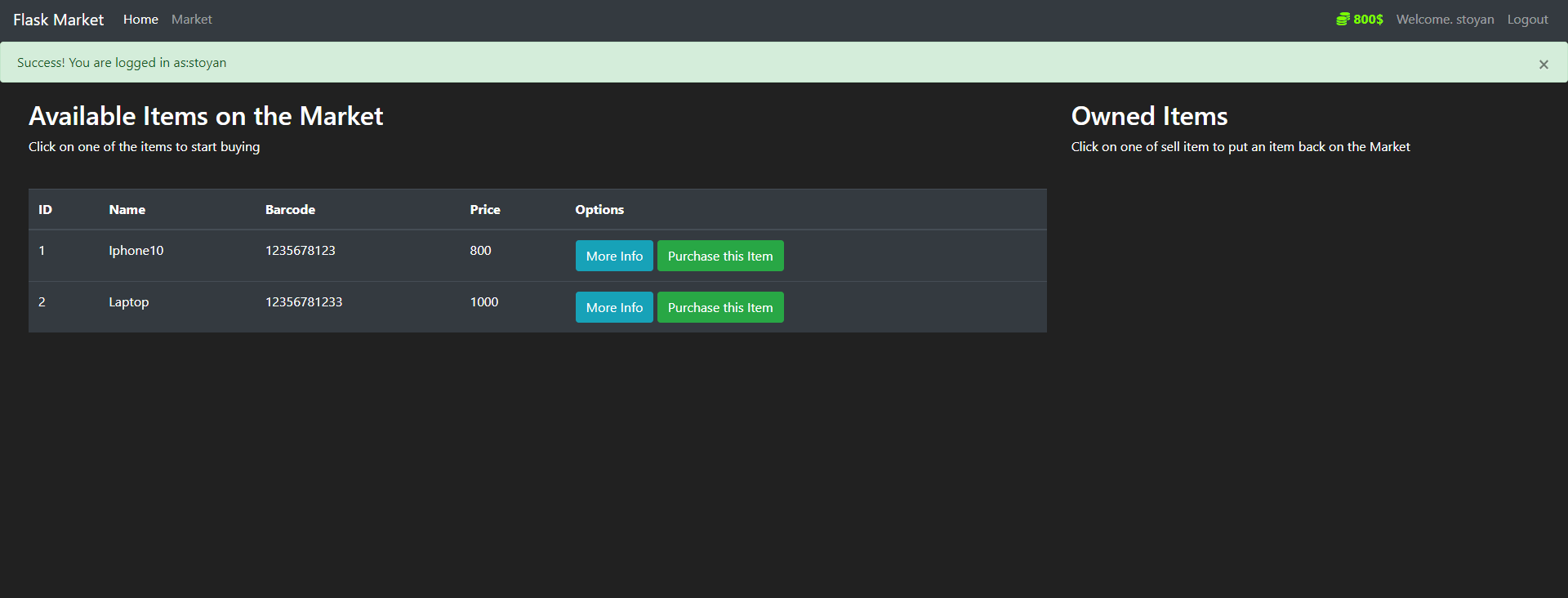 GitHub - Stoyan-Iv/Flask-Project: E-commerce website with its own authentication system.