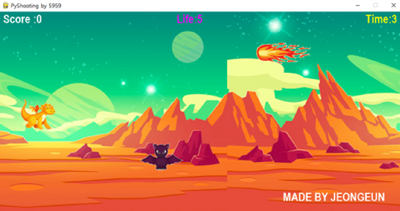 GitHub - nuej0416/python_shootinggame