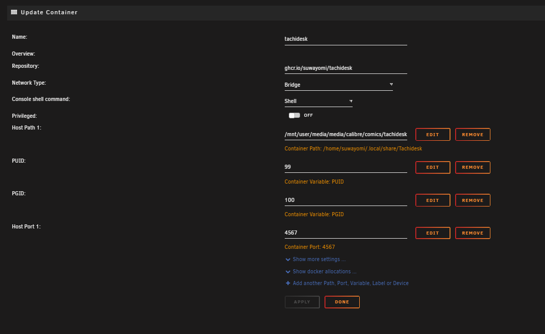 [Feature Request] Unraid Community App · Issue #239 · Suwayomi/Suwayomi-Server · GitHub