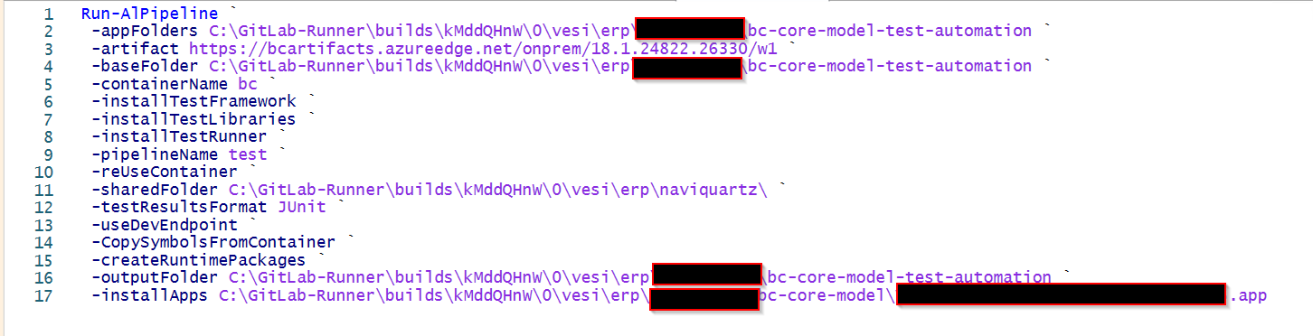 Use Run Alpipeline Cmdlet To Compile Test Automation Extension · Issue 1974 · Microsoft