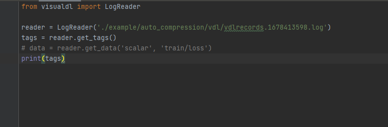 vdl可以打开 却无法读取里面的数据是为什么 · Issue #1231 · PaddlePaddle/VisualDL · GitHub