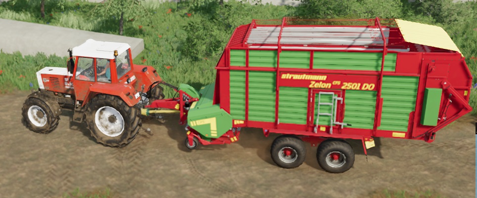 [Question] Getting straw of the field with loader wagon · Issue #443 ...