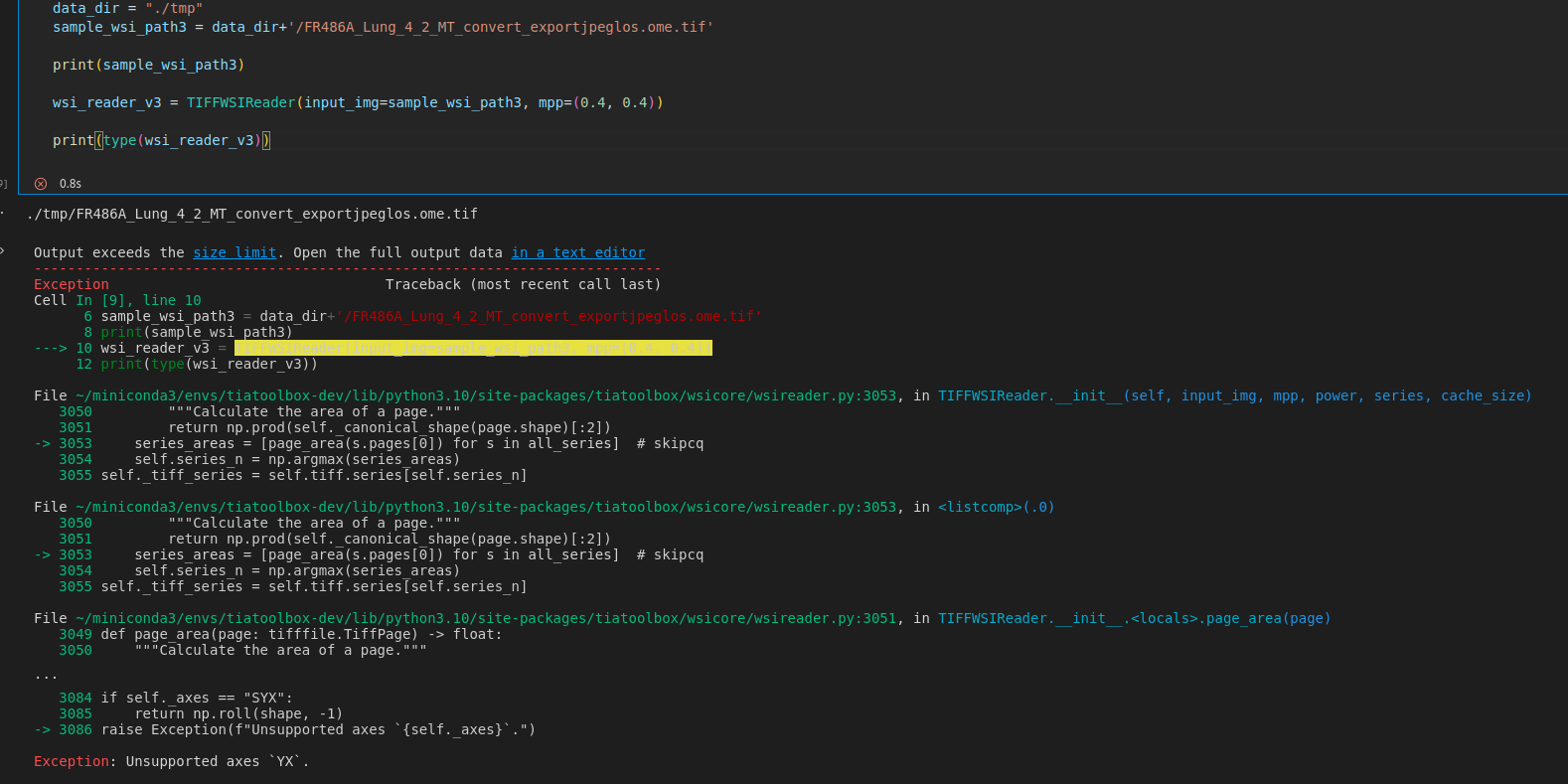 Issues with Pyramidal .tiffs · Issue #495 · TissueImageAnalytics ...