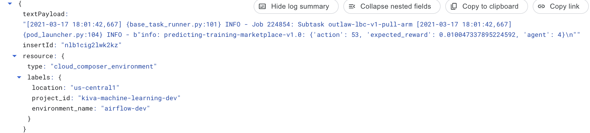 How To Send Structured Log In Jsonpayload Instead Of Textpayload In 7360