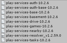 CommandInvokationFailure: Failed to re-package resources. Unity 2017.2.0f3, GPGS 0.9.42 · Issue ...