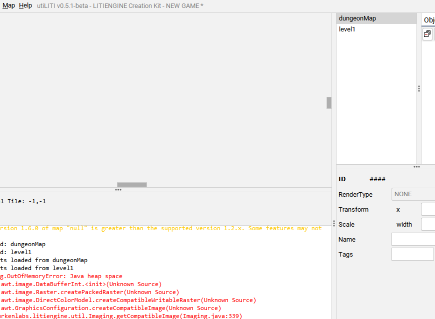 utiLITI bugging from opening 64x64 tiled map · Issue #404 · gurkenlabs/litiengine · GitHub