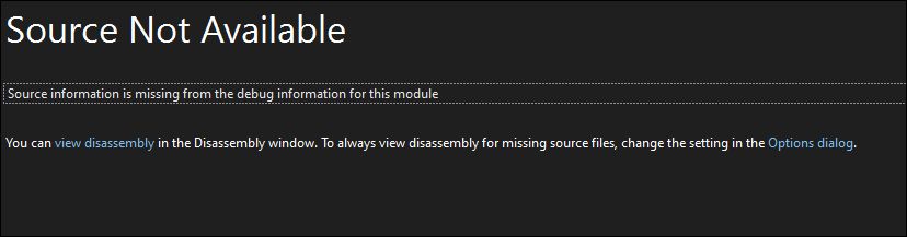 Trying to step into OC code - missing PDBs? · Issue #10959 · OrchardCMS/OrchardCore · GitHub