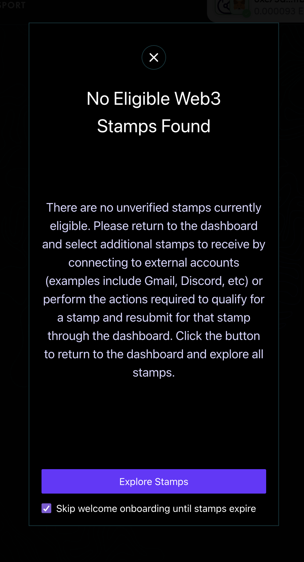 Add 'Skip Onboarding Flow' Checkbox to 1-Click Verification Onboarding · Issue #1152 ...