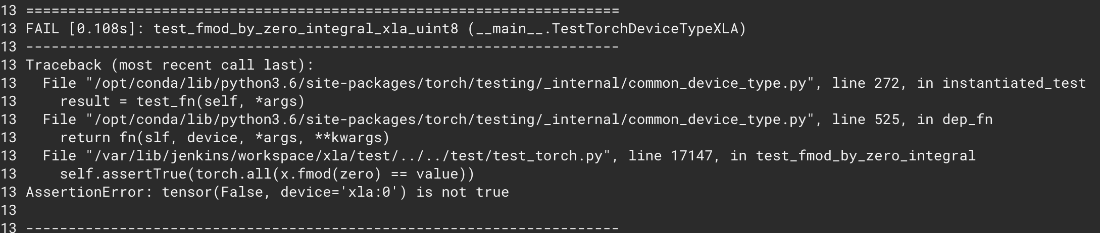Integral Tensor `fmod` to zero gives different result on AMD and TPU · Issue #48130 · pytorch ...