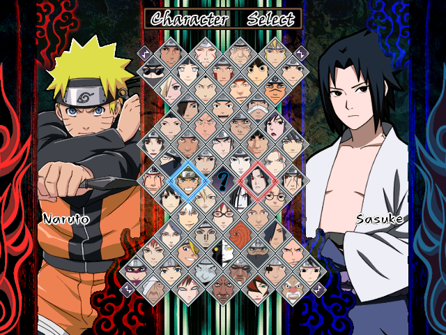 Select screen cursor *jumps* in Ikemen, it *scrolls* instead in Mugen 1 ...