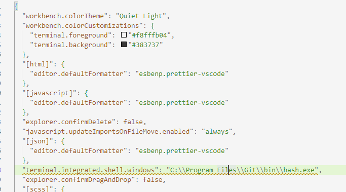Terminal typed text is always black · Issue #163651 · microsoft/vscode ...