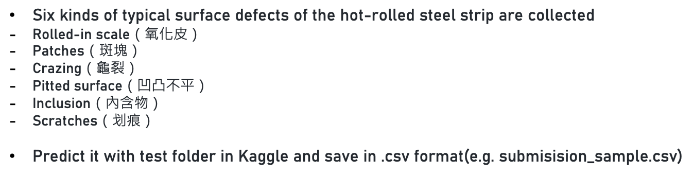 GitHub - shou0228/Steel-Strip-Surface-Defect-Classification: CNN and ResNet GitHub - shou0228/Steel-Strip-Surface-Defect-Classification: CNN and ResNet
