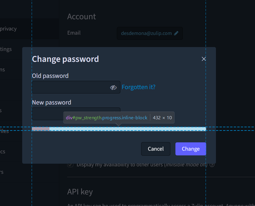 Replace Bootstrap progress bars in portico pages · Issue #23628 · zulip/zulip · GitHub