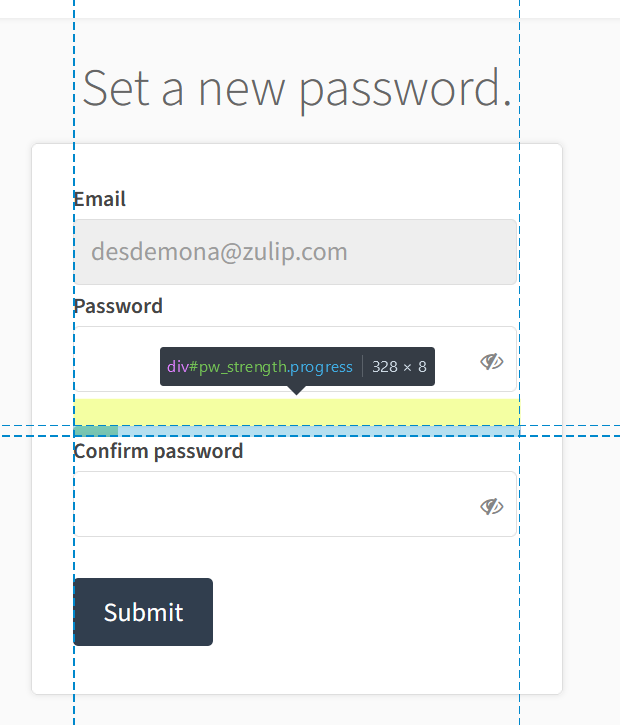 Replace Bootstrap progress bars in portico pages · Issue #23628 · zulip/zulip · GitHub
