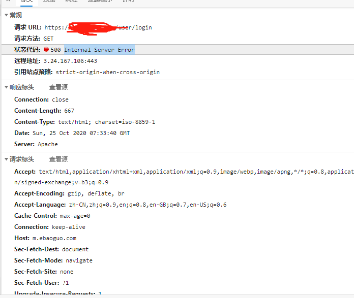 打包项目上线后 初次打开项目 会报错 Internal Server Error · Issue 5572 · Umijsumi · Github 