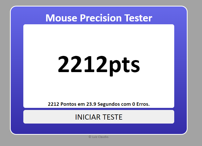 GitHub - DinowSauron/Mouse-Precision-Test: Teste sua habilidade de ...