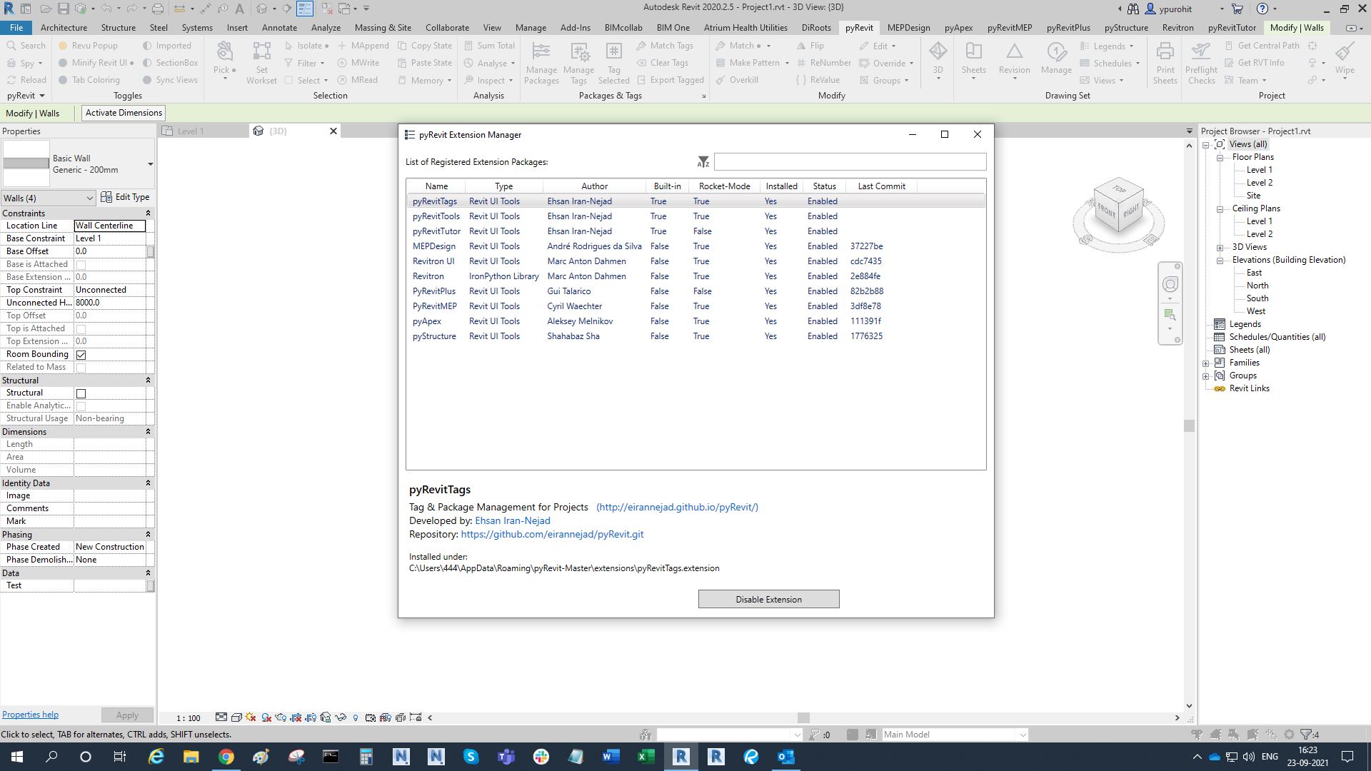 Unable to find "Tags Settings button" · Issue #1316 · pyrevitlabs/pyRevit · GitHub